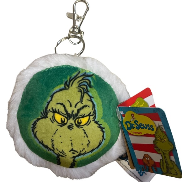 Dr. Seuss | Other | The Grinch Key Chain Plushy | Poshmark